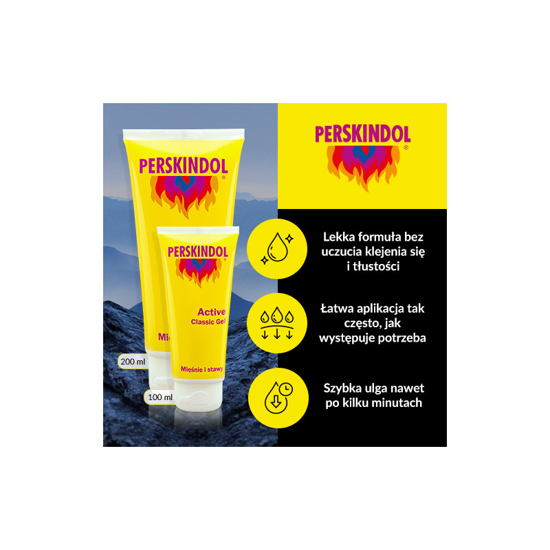 Perskindol Active Classic Gel 100ml • cena | opinie • AptekaPrima