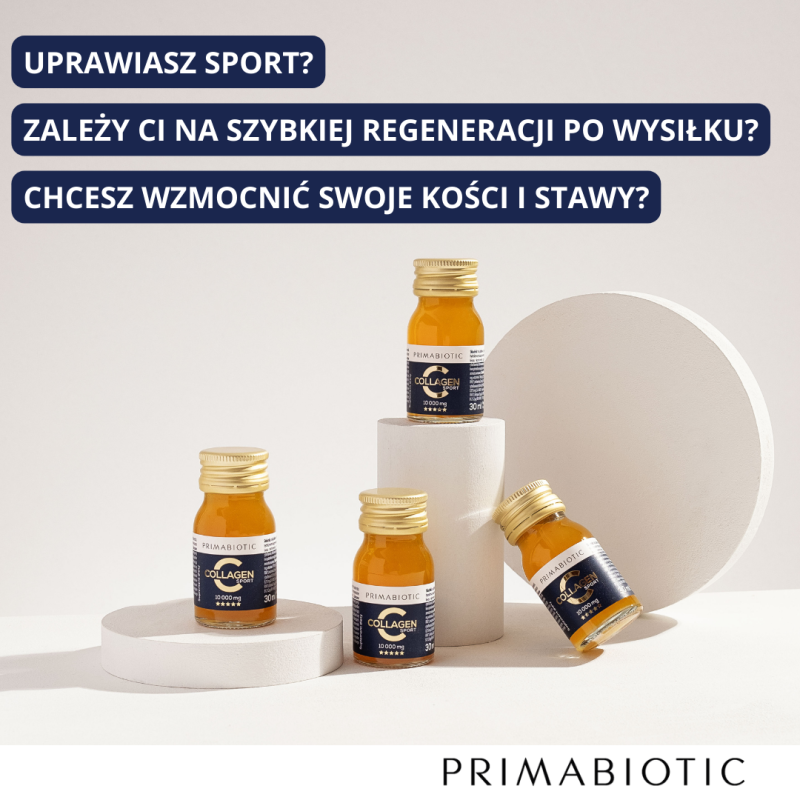 Primabiotic Collagen Sport płyn 30ml 30 sztuk