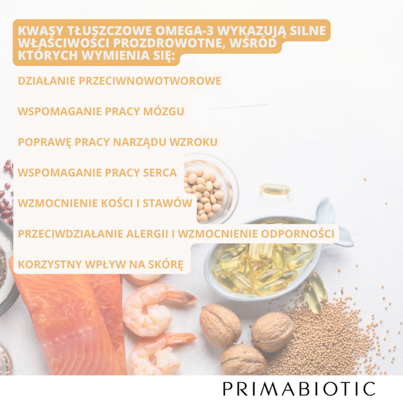 Primabiotic Omega + Witamina D3 Kids • cena | opinie • AptekaPrima