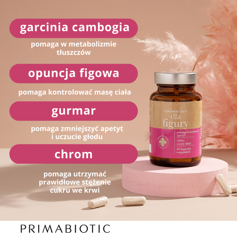 Primabiotic Dla figury 60 kapsułek